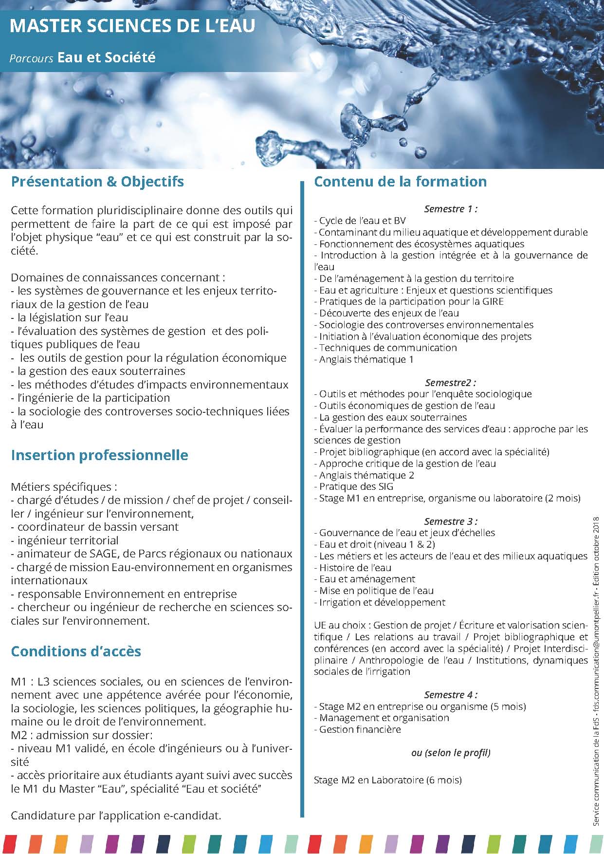 Masters – Département d'enseignement des sciences de la terre, de l'eau ...